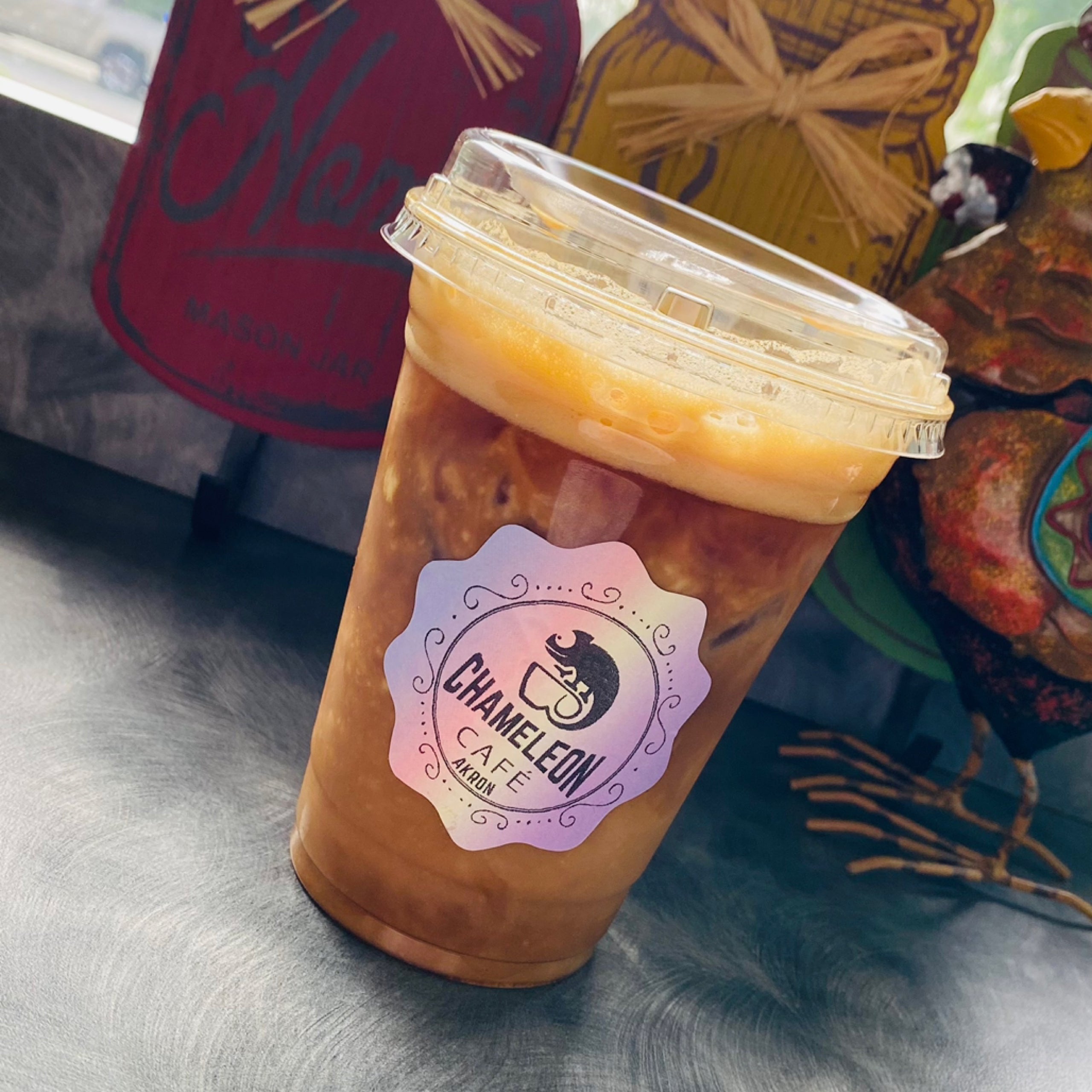 Spiced Brown Sugar Shaken Espresso | Chameleon Cafe Akron